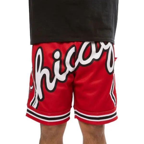 Mitchell & Ness X Nba Chicago Bulls Big Face 2.0 Shorts