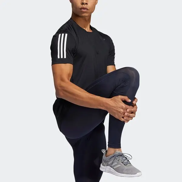 Adidas Sports Crew-neck Short Sleeve T-shirt - Black