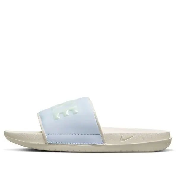 Nike Offcourt Slide In Sail Barely Green - Grey/white/pink