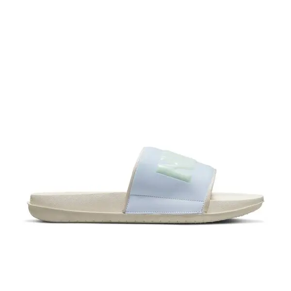 Nike Offcourt Slide In Sail Barely Green - Grey/white/pink