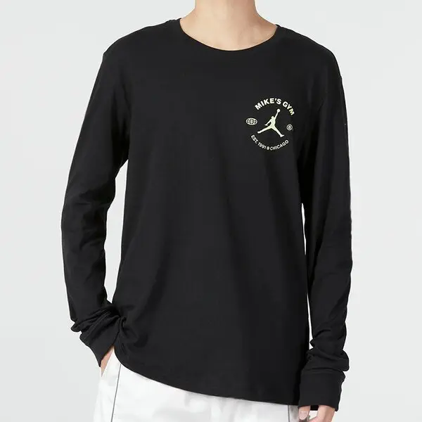 JORDAN Air Mj Df Sport Bc Gfxls Crew Long Sleeve Shirt