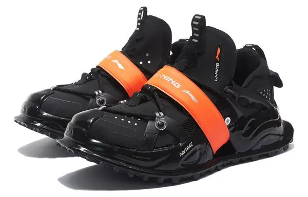 LI-NING Titan Halo Sneakers - Black/orange