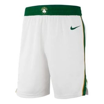 Nike Boston Celtics Nba City Edition Swingman Shorts - White/green