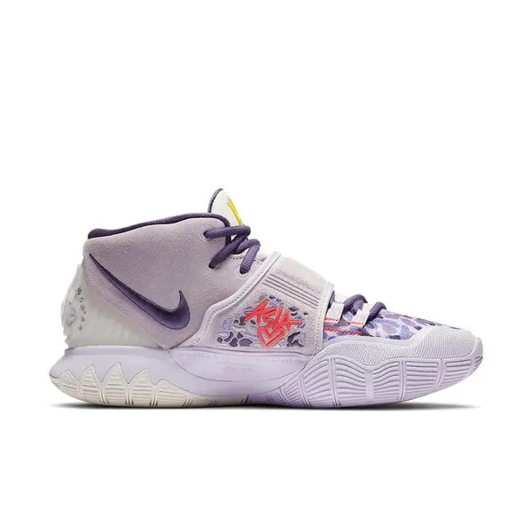Nike Kyrie 6 'barely Grape' Basketball Sneakers - Purple