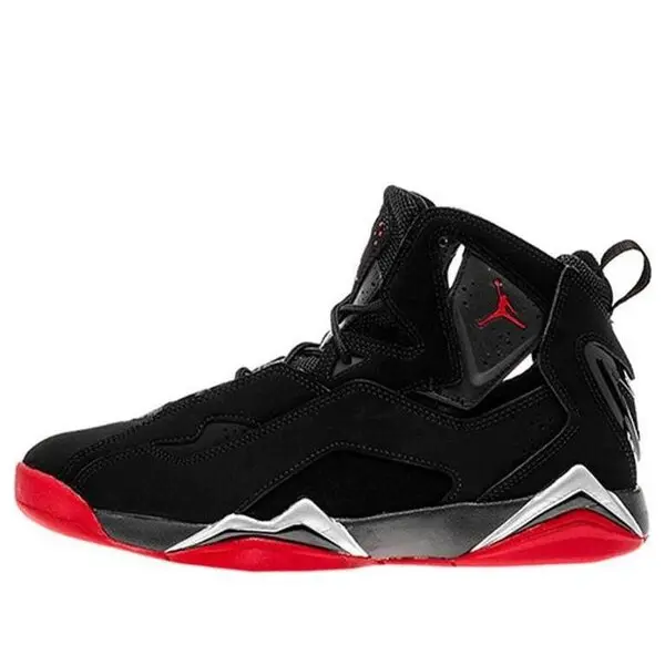 JORDAN Air True Flight High Top Sneakers - Black