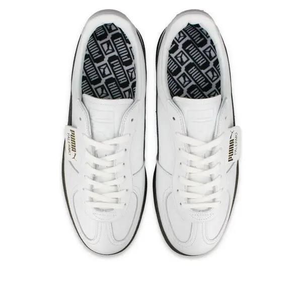 PUMA Palermo Leather Sneakers - White/black