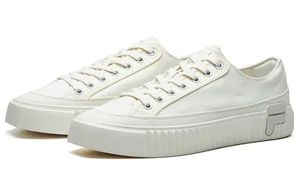FILA Gear Canvas Sneakers - White