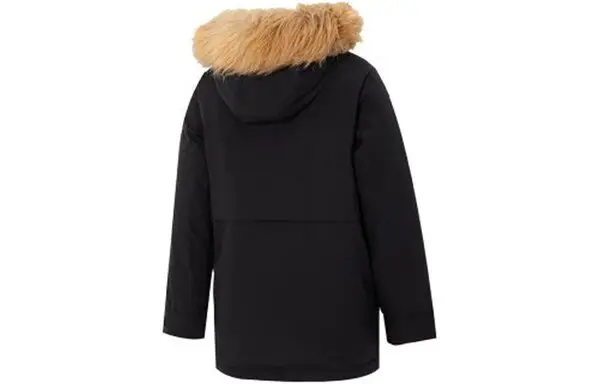 NEW BALANCE Down Parka Jacket - Black/brown