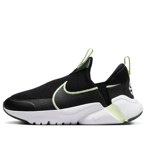 Nike Flex Plus 2 Athletic Sneakers - Black/white/barely Volt