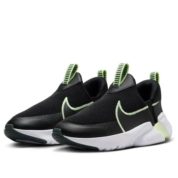 Nike Flex Plus 2 Athletic Sneakers - Black/white/barely Volt