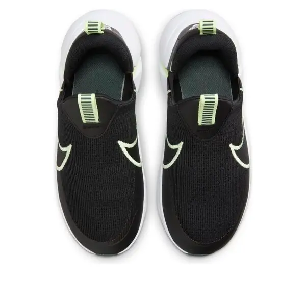 Nike Flex Plus 2 Athletic Sneakers - Black/white/barely Volt