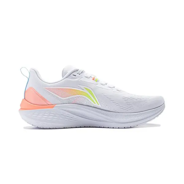 LI-NING Rouge Rabbit 7" Sneakers - White/yellow/orange