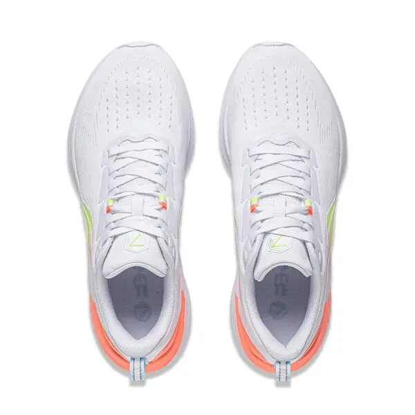 LI-NING Rouge Rabbit 7" Sneakers - White/yellow/orange