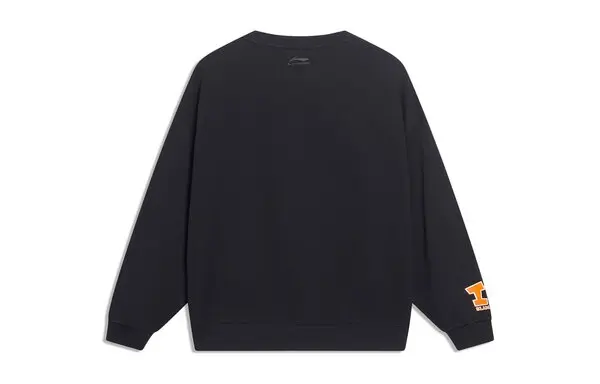 LI-NING Hoops Cartoon Graphic Sweatshirt - Black/multi-color