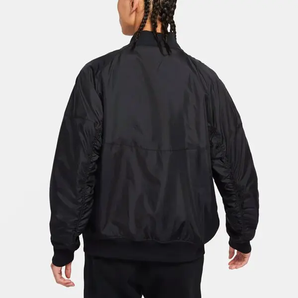 Nike Plaid Reversible Bomber Jacket