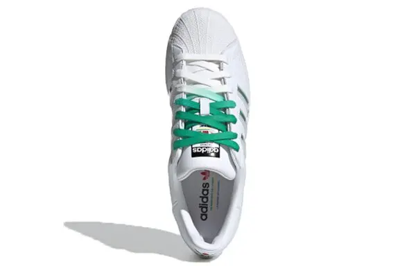 Adidas Superstar Low Top Sneakers With Interchangeable Stripes
