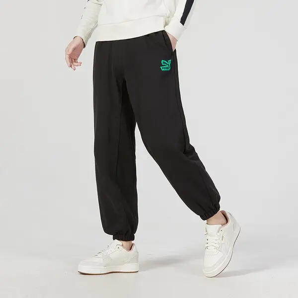 PUMA Classics Street Sport Sweatpants 'black - Black/green