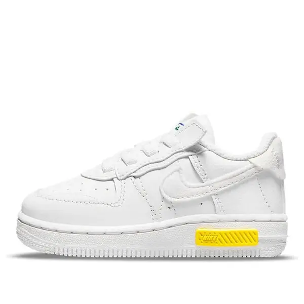 Nike Force 1 Fontanka Low Top Sneakers - White/yellow