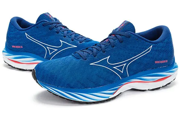 Mizuno Wave Rider 26 Running Shoes - Blue/white