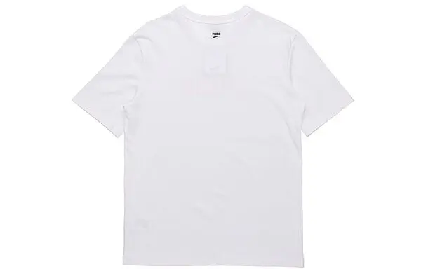 PUMA Downtown Graphic T-shirt 'white Pink - White/pink