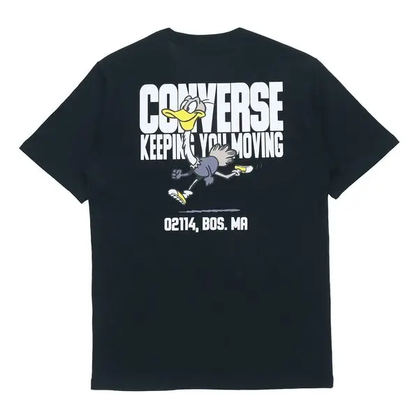CONVERSE Keep Moving Short Sleeve T-shirt Asia Sizing