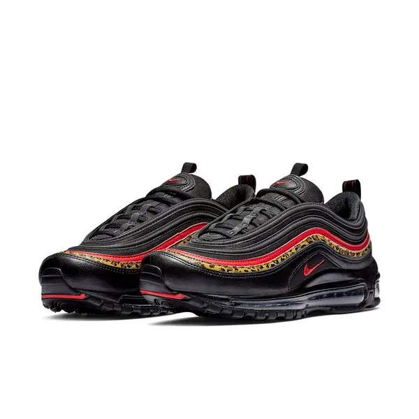 Nike Max 97 Leopard Pack Sneakers - Black