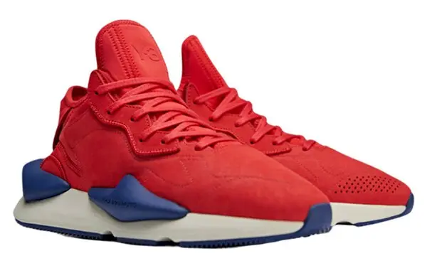 Adidas Yohji Yamamoto Y-3 Kaiwa Sneakers - Red/beige/blue