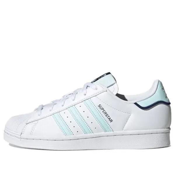 Adidas Superstar Sneakers - Cloud White/almost Blue/core Black