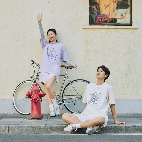 NEW BALANCE X Pk Guitar Graphic T-shirt - Light Purple