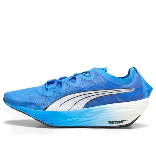 PUMA Fast-fwd Nitro Elite "fire Orchid Ultra Mismatch" Sneakers - Blue