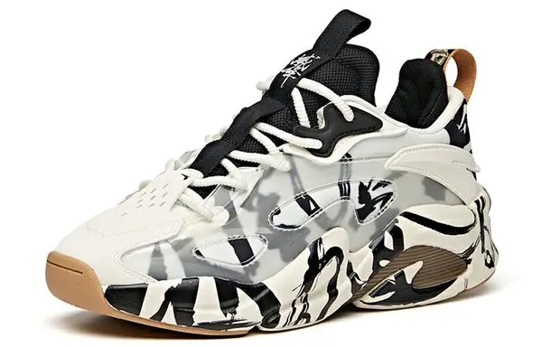 ANTA Shock The Way Low "black White