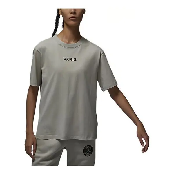 JORDAN X Psg Paris T-shirt - Grey