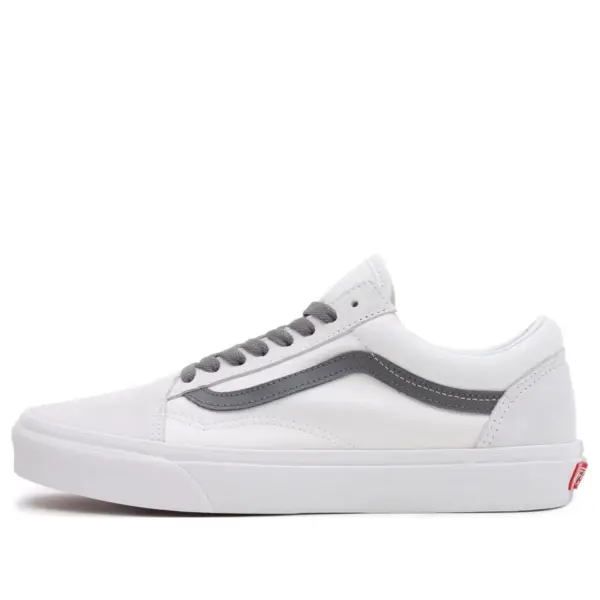 VANS Old Skool Low Top Sneakers - White/gray