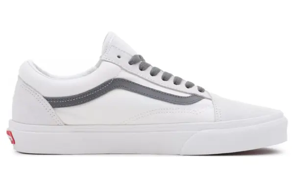 VANS Old Skool Low Top Sneakers - White/gray