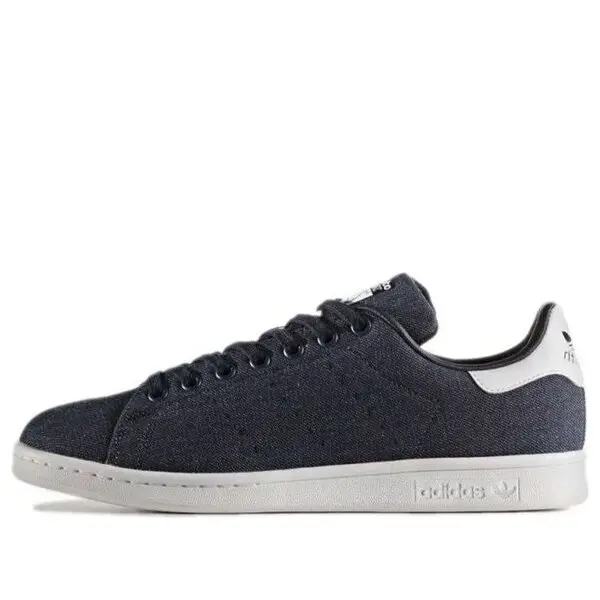 Adidas Stan Smith Denim Low Top Sneakers - Blue/white