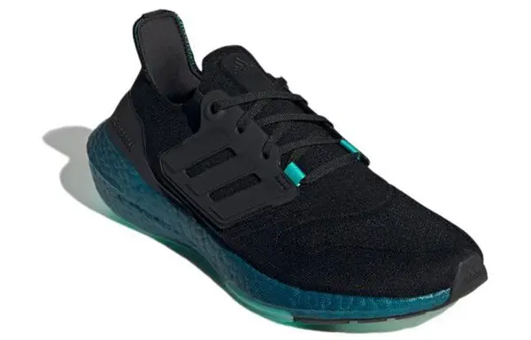 Adidas Ultraboost 22 'mint Rush' Sneakers - Black