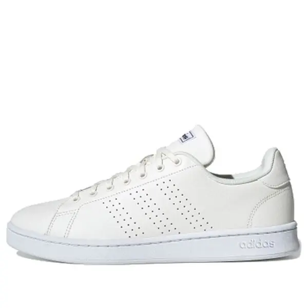 Adidas Advantage Trace Blue Sneakers - White