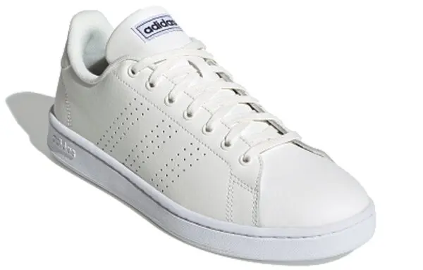 Adidas Advantage Trace Blue Sneakers - White
