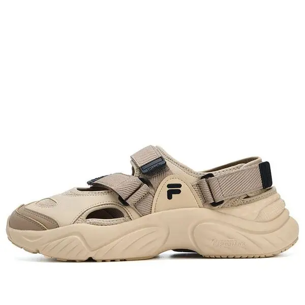 FILA FUSION Conch Sandals - Brown/black