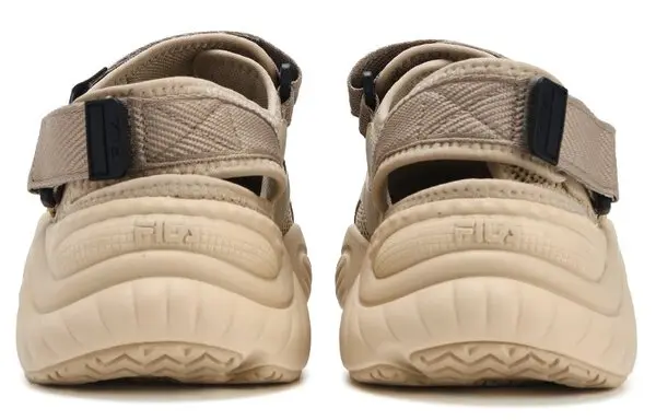 FILA FUSION Conch Sandals - Brown/black