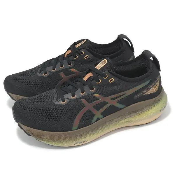 Asics Gel-kayano 31 Platinum Athletic Sneakers - Black/gold