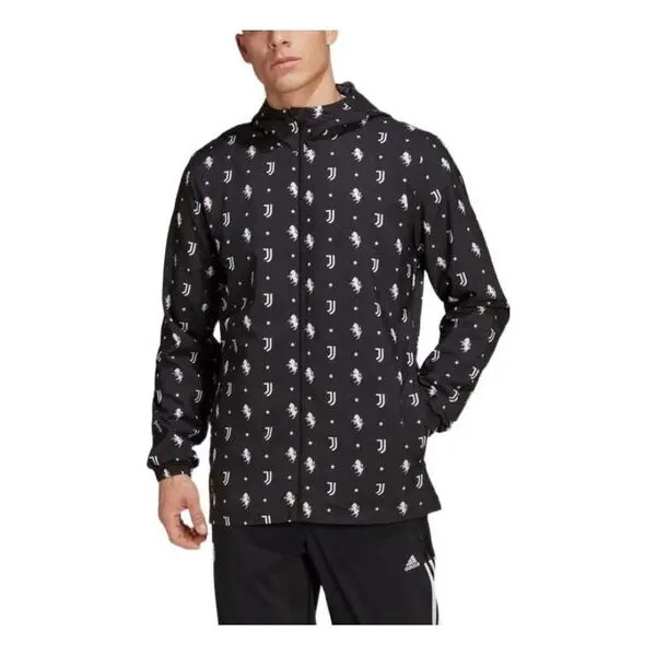 Adidas Ss22 Full Print Long Sleeve Hooded Jacket - Default Colorway