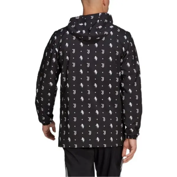 Adidas Ss22 Full Print Long Sleeve Hooded Jacket