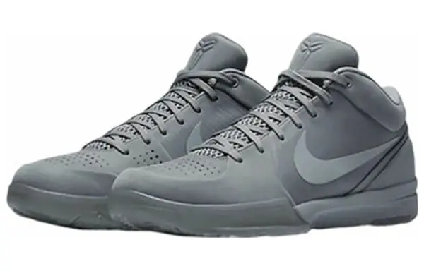 Nike Zoom Kobe 4 "fade To Black" Low Top Sneakers - Grey/black