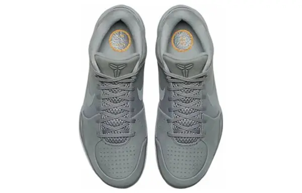 Nike Zoom Kobe 4 "fade To Black" Low Top Sneakers - Grey/black