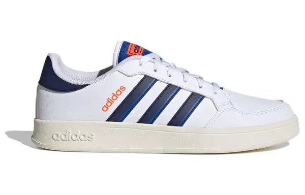 Adidas Hoops 2.0 Lace-up Sneakers - White/navy