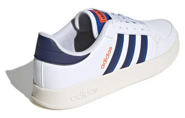 Adidas Hoops 2.0 Lace-up Sneakers - White/navy