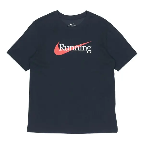 Nike Logo Graphic Short Sleeve Tee - Black