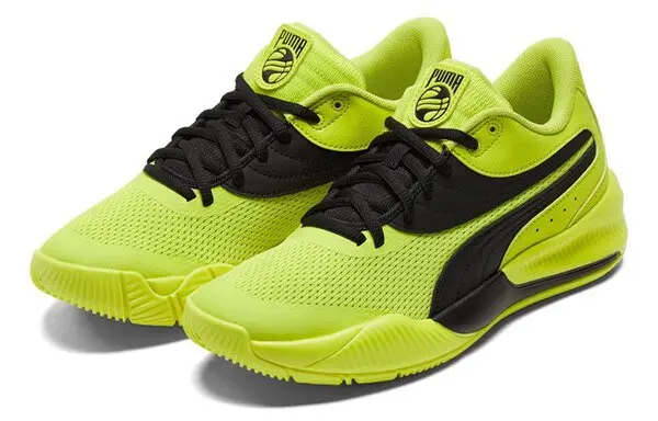PUMA Triple Basketball Sneakers - Yellow/black