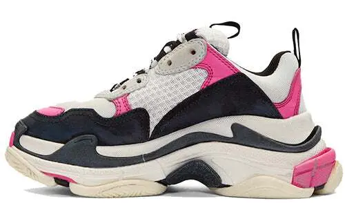 Balenciaga Triple S Trainer - Black/white/pink